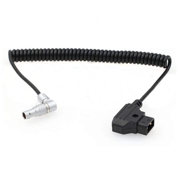 SZRMCC JTZ Zacuto Kameleon X01K DP30EVFコイル状電源ケーブル直角0B4ピンからDタップ2ピンオス (Coiled Cable)商品コード：66079753832型番：l4mカラー：Coiled Cabl...