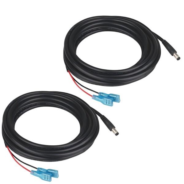 Varbmt 長さ2M 22AWG トレイルゲームカメラ電源コード 5.5x2.1mm 2A 12V Trail Camera Power Cord ステルスカム、Sppoint、Moultrie、Browning、Wildgame Inn...