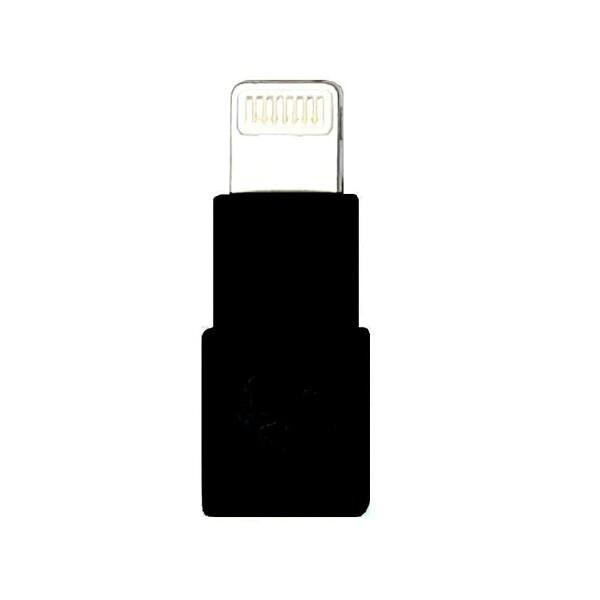 KOKKIA Slim_Lightning_Extender_Black : Tiny, Slim Male to Female Lightning Extender, compatible with iPhone, iPad, iPod ...