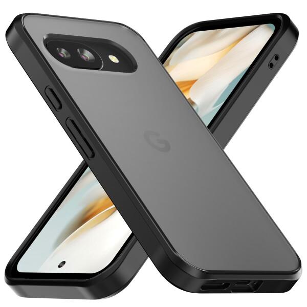 EVADA Google Pixel 9a ケース、ハードカバー ソフト TPU バンパー 軽量 薄い 簡単ではない 黄色 指紋防止 パーフェクトフィット 画面保護 電話ケース Pixel 9a 2025 (Matte)商品コード：6607...