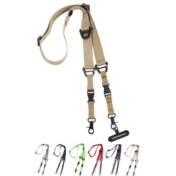 (SasuGadget) サスガジェット (ホルダー付) ショルダーストラップ スマホストラップ スマホショルダー 携帯ストラップ 斜め掛け 首掛け ネックストラップ 紐 太め (カーキ)商品コード：66079754824カラー：カーキ?長...