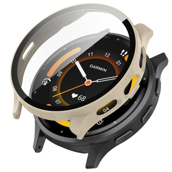 TOORQR For GARMIN Venu 3対応 ケース ガーミンVenu 3 トウォッチケース 強化ガラス 一体型 耐衝撃 PC素材超薄型 傷防止 全面保護 指紋防止 飛散防止 高感度 高透過率 venu 3 用 カバー 45mm（ホ...