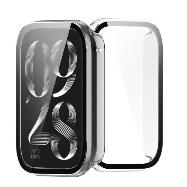 YAODLE Xiaomi Band 8 Pro カバー PC素材 Xiaomi(シャオミ) Band 8 Pro カバーカバー ガラスフィルム一体型 全面保護 二重構造 防塵 日本旭硝子材 キズ防止 軽量(クリア)商品コード：660797...