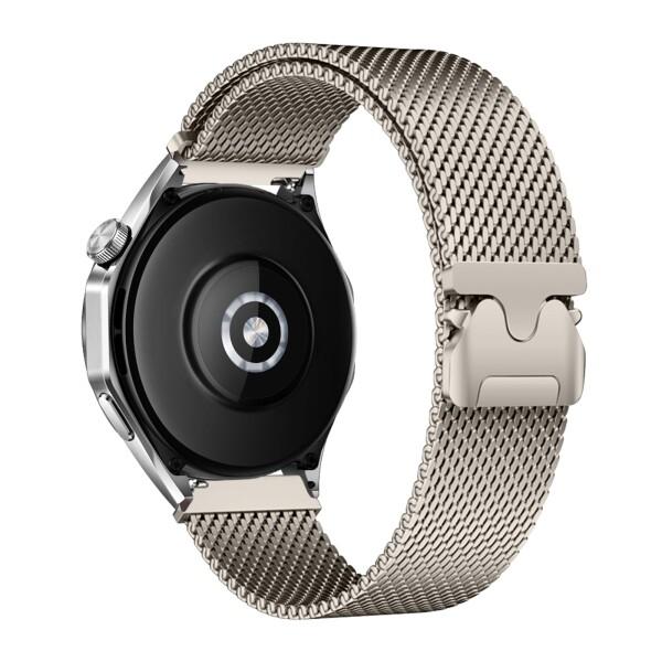 (HinZann) 22mm ステンレス 交換用ベルト、Huawei Watch GT 6/GT 6 Pro/GT 5/GT 5 Pro/GT 4/GT 3/GT 2/5/4/3 Pro の46mmモデルに対応しています、替え バンド マグ...