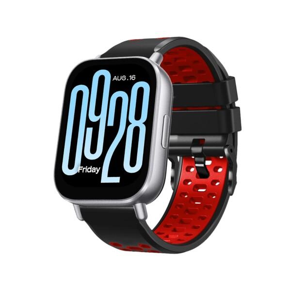 (RosMank) 22mm バンド Xiaomi Redmi Watch 5 Active/5 Lite 対応、 Xiaomi Watch S4/S3/S2/S1 用ソフト 2色シリコン交換用ストラップ ブラックレッド商品コード：6607...