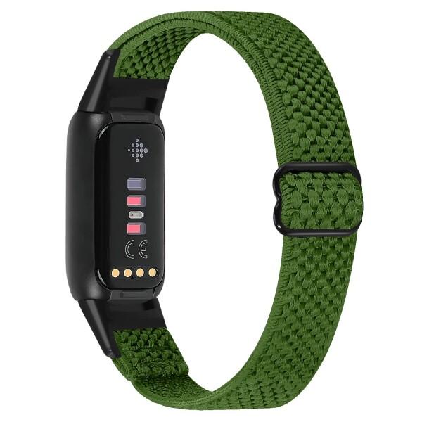 Runostrich コンパチブル Fitbit Luxe/Fitbit Luxe Special Edition SE ナイロン弾性スポーツバンド交換用ストレッチバンド ストラップ 調整可能な伸縮性ベルト 軽量 通気性 ストfor Fit...