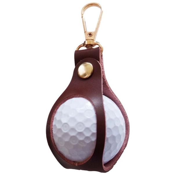 Billionworks ゴルフボールケース ゴルフボールホルダー ボールケース商品コード：66079759366型番：A1カラー：ブラウン『シンプル×デザイン』をテーマにしたおしゃれなゴルフボールケース。メンズ・レディース男女兼用でお使い...