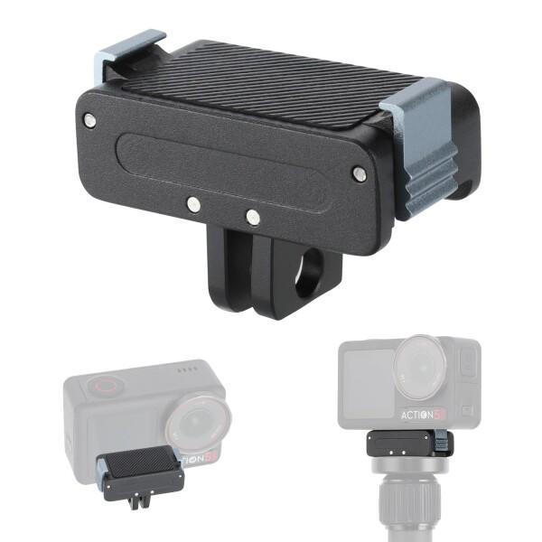 UTEBIT 磁気アダプターマウント Osmo Action 5 Pro DJI マグネットマウント Insta360 マグネット アルミニウム製 アクションカメラ 1/4ネジ穴 Gopro用アダプター DJI Osmo Action アク...