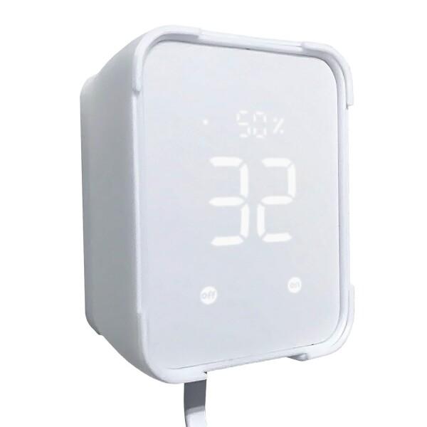 ClearView SwitchBot Hub2 スマートリモコン 対応 ハブ2壁掛けホルダー ハブ2互換品 ハブ2カバー 石膏ボード取付 ホワイト 日本製商品コード：66079760853型番：AM-PLA-SB-HUB2-WH専用形状で...
