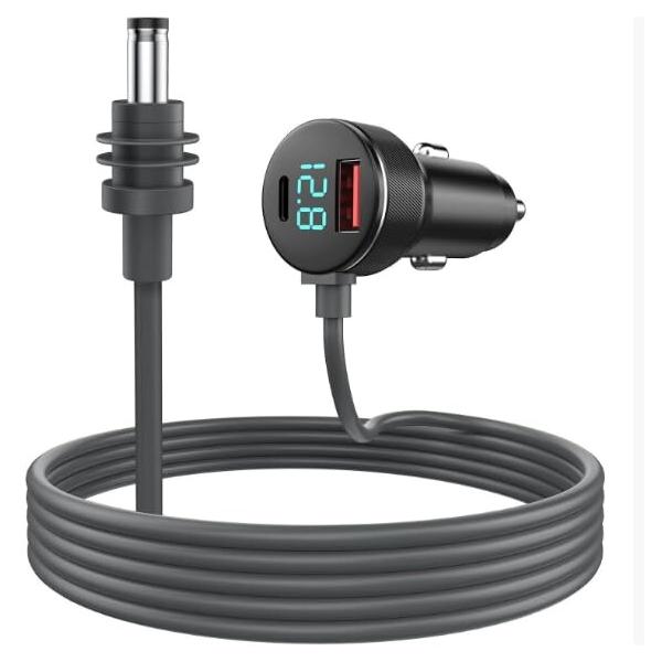 Leehitech 3M Starlink mini 専用ケーブル IP68 防水 12V-24V 3 in 1 Starlink Mini 自動車充電器/DC to DC/シガレット/スターリンクミニ への代替電源ケーブル商品コード：66...