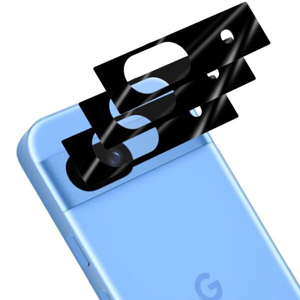 Google Pixel 8a 対応カメラ保護 耐油性 超耐久 指紋防止 Google Pixel 8a カメラフィルム強化ガラス 高光沢 液晶硬度9 H グーグル レンズ保護 耐衝撃 吸収高透過率 無気泡丸縁加工 簡単貼り付け PCduo...