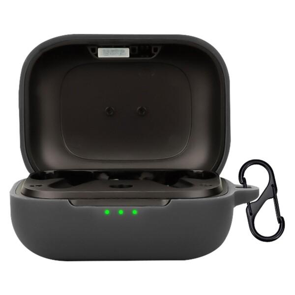 For EarFun Air Pro 4 ケース カバー Mosasa EarFun Air Pro 4 シリコン保護ケース 充電便利 全面保護 紛失防止 滑り止め 軽量 キズ防止 スリム 薄型 旅行 耐衝撃 防塵-ブラック商品コード：66...