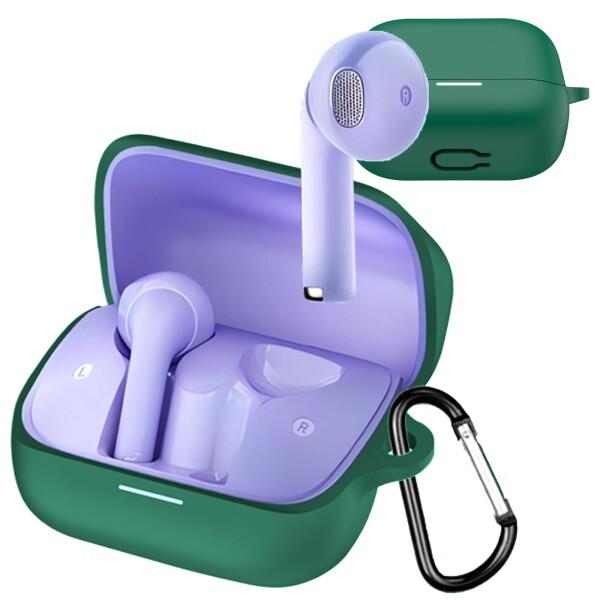 Iniayoh For Anker Soundcore K20i ケース Anker Soundcore K20i 専用 ケース にはカラビナが装備されており紛失防止、傷つきにくい 柔らかなシリカゲル、耐衝撃 超薄型 防水防塵 落下防止（グ...