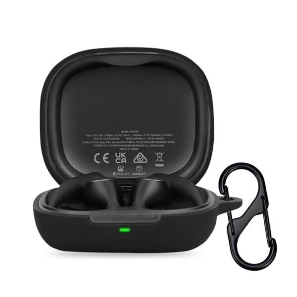 For EarFun OpenJump ケース カバー Mosasa シリコン 保護ケース 充電便利 全面保護 紛失防止 滑り止め 軽量 キズ防止 スリム 薄型 旅行 耐衝撃 防塵-ブラック商品コード：66079765061型番：C710N...