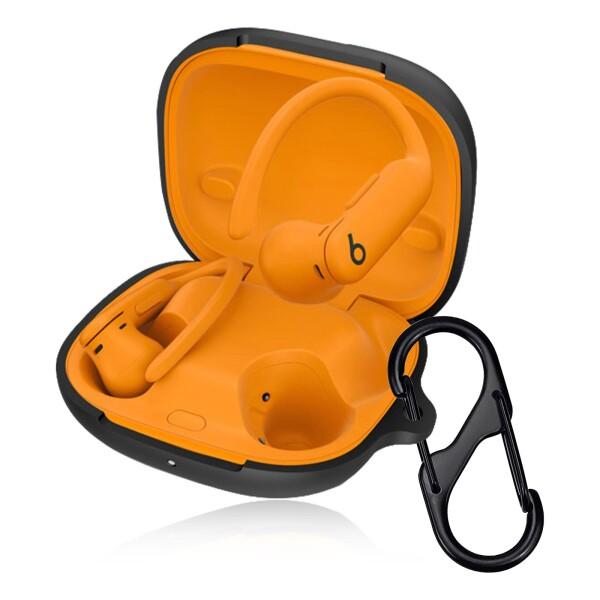 For Beats Powerbeats Pro 2 ケース カバー Mosasa Beats Powerbeats Pro 2 シリコン保護ケース 充電便利 全面保護 紛失防止 滑り止め 軽量 キズ防止 スリム 薄型 旅行 耐衝撃 防塵-...