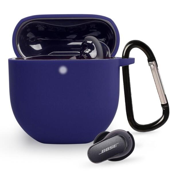 BUITFOU Bose QuietComfort Ultra Earbuds/Bose QuietComfort Earbuds II ケース Bose QuietComfort Ultra Earbuds 保護カバー 柔らかい シリコン...