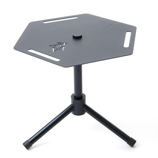 FAL.CO HEXSIDE TABLE ファルコ ヘキサイドテーブル アルミニウム キャンプ アウトドア サイドテーブル 折り畳み 軽量 耐荷重30kg 野外フェス ハイキング ピクニック商品コード：66079765305型番：fal15...