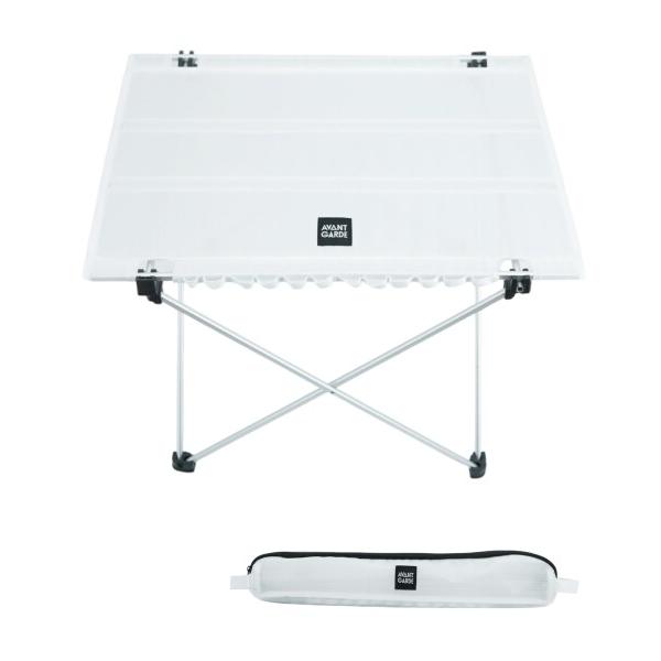 AVANT GARDE (アバンギャルド) アウトドアテーブル キャンプ ロールテーブル 軽量 693g 収束式 アルミ 高強度アルミ(A6061) 高機能生地(Polyamide 6) 収納ポーチ付き コンパクト 折りたたみ 速乾性 キャ...