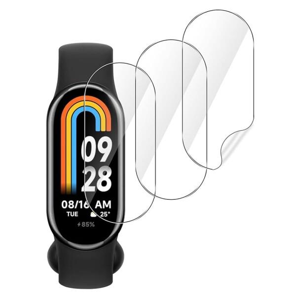 For Xiaomi Smart Band 10 フィルム シャオミ スマートバンド10 保護フィルム TPU製・縁を浮かない・高透過率・超薄型・指紋防止・画面鮮やか高精細・貼り付け簡単 Xiaomi Band 10 / mi Band 1...