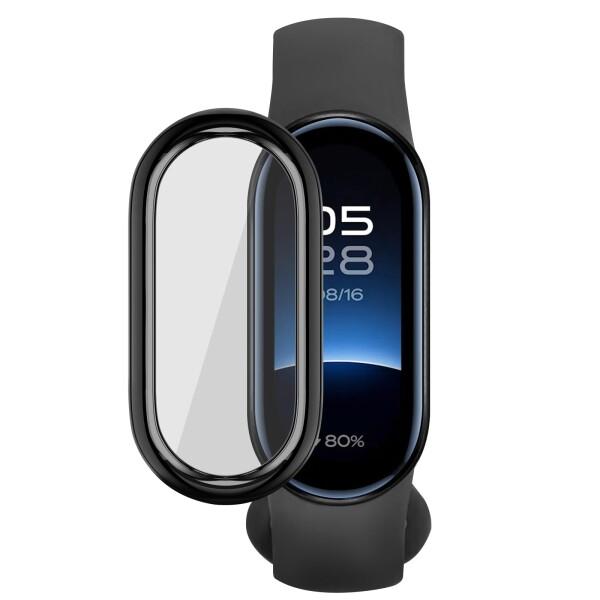 Gosento For Xiaomi Smart Band 10 ケース 耐衝撃性 全面TPUカバー Xiaomi Smart10 ウォッチケース 脱着簡単 ウォッチアクセサリ カバー (ブラック)商品コード：66079768119型番：S...
