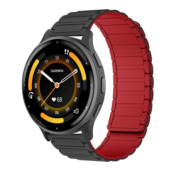 (RosMank) 22mm バンド Garmin Venu 4 45mm/Venu 3 45mm/Venu 2/Vivoactive 4/Active 対応、ガーミン Garmin Forerunner 570 47mm/Forerunn...