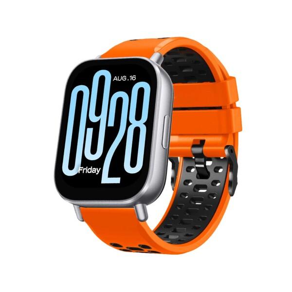 (RosMank) 22mm バンド Xiaomi Redmi Watch 5 Active/5 Lite 対応、 Xiaomi Watch S4/S3/S2/S1 用ソフト 2色シリコン交換用ストラップ オレンジブラック商品コード：660...