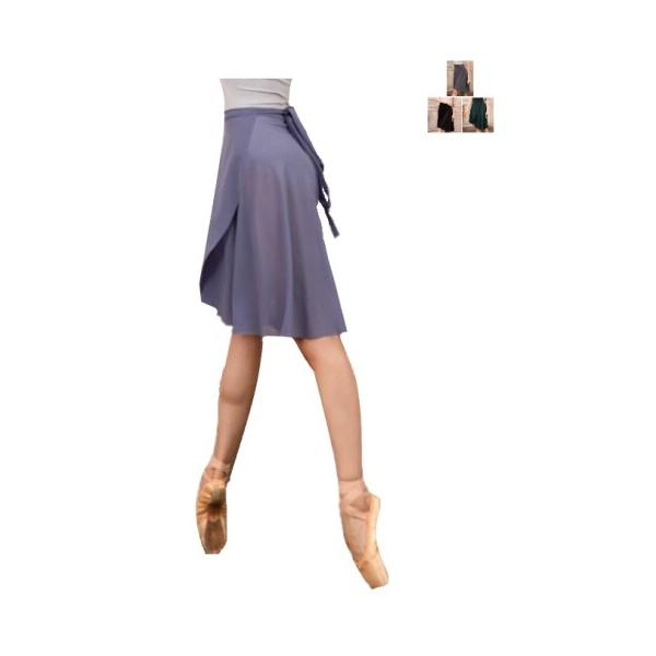 ProDance(プロダンス) ロングスカート リボン バレエ レディース レオタード PSL010B (グレー)商品コード：66079769660サイズ：ミディ (50-60cm)カラー：グレー素材: ナイロン85%,スパンデックス15%...