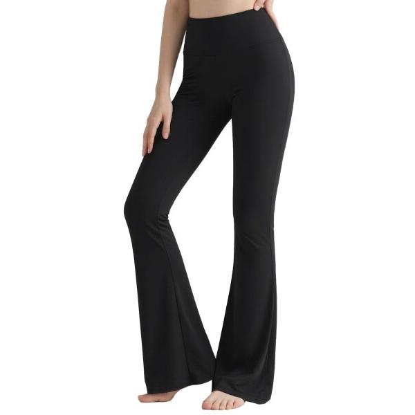 Daydance 女性用ブーツカットジャズダンスパンツ、ワークアウト、エクササイズ、ヨガ用ストレッチ大人ヨガパンツ商品コード：66079769675型番：DC7031G0JPサイズ：Lカラー：ブラックナイロン78%、スパンデックス22%で、...