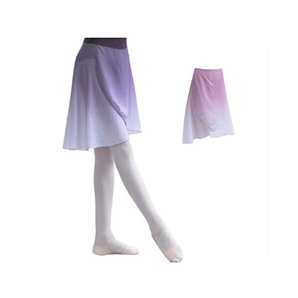 ProDance(プロダンス) ショート丈 ショート グラデーション バレエ ラップスカート PSL004K (ピンクロング)商品コード：66079769693サイズ：28-32 RegularShortカラー：ピンクロングショートサイズに...