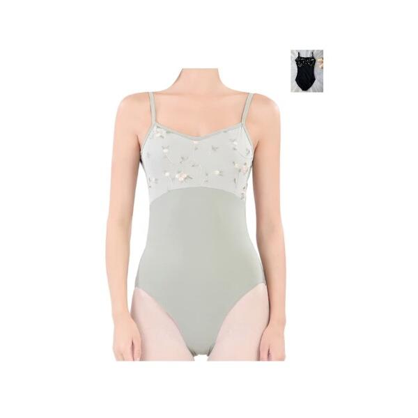 (プロダンス) ProDance ミント ブラック キャミソール 刺繍 かわいい お洒落 バレエ レオタード PK005MA (XS, ホワイト)商品コード：66079769746サイズ：XSカラー：ホワイト素 材:ポリエステル75%,スパ...