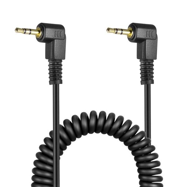 NEEWER 2.5mm-C1 リモートシャッターレリーズケーブル SL3 T8i T7i T6i T6S T5 T5i T4i T3i XTi XSi SL2 RP R M 700D 650D 600D 550D 500D 1100D 8...