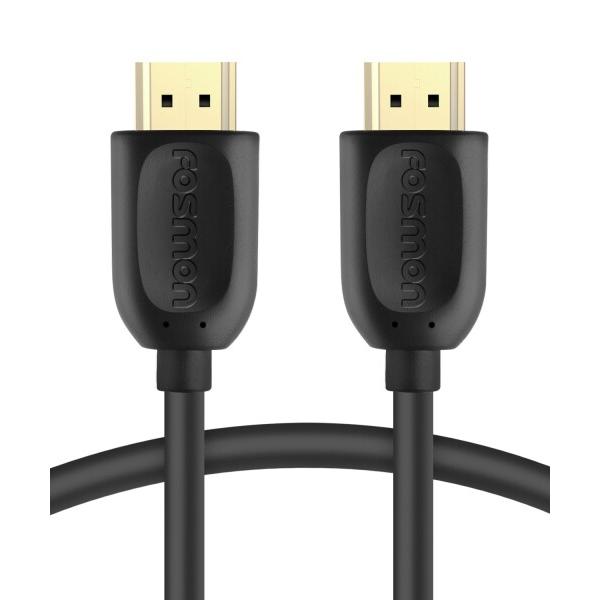 Fosmon HDMI オス - オス ハイスピードケーブル 15m (ブラック)商品コード：66079772688型番：HDMI-50FTサイズ：15mカラー：15m高速オスtoオスHDMIケーブル高解像度金メッキコネクターFosmonの...