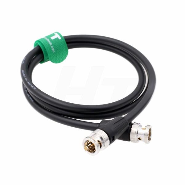 HT 12G 4K 60P SDI BNC 75[オーム]同軸ビデオケーブルCanare LV-61S Blackmagic Komodo Alexa Atomos Sony放送カメラモニター用（5m、ブラック）商品コード：66079772...