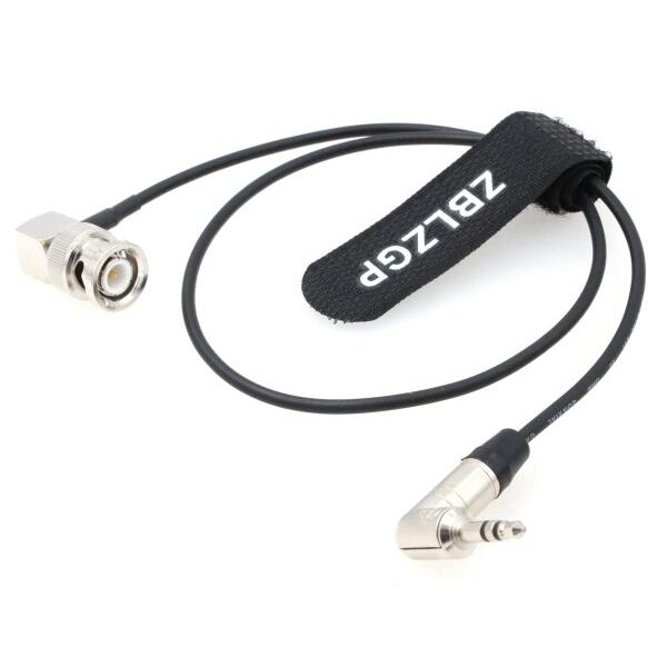 ZBLZGP 3.5mm TRS ジャック 触手 BNC タイムコードケーブル ARRIカメラ用商品コード：66079773301型番：ZBLZGPカラー：ブラックこのケーブルは、Tentacle Sync タイムコードジェネレーターをミキ...