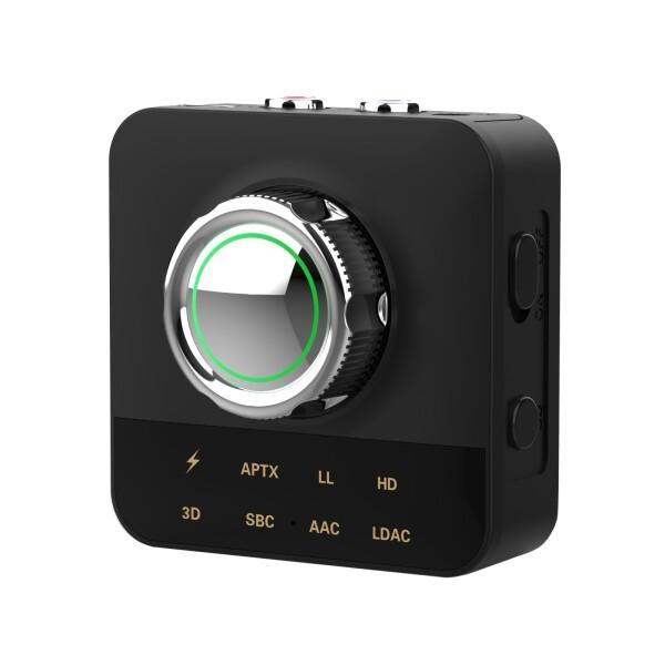 eppfun 3040R Pro Bluetooth LDAC オーディオレシーバー APTX/APTX HD/AAC 対応 3Dサウンド効果 ブルートゥース 受信機 3.5mm AUX/RCA 有線スピーカー/車載/ステレオシステム 等に...