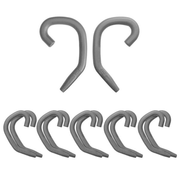 3APLUS イヤーフック イヤホン用アクセサリー イヤーガード シリコン製 硬いタイプ耳掛け 1.0-2.5mmケーブルに適用 10個5セット商品コード：66079776264型番：10個5セットカラー：ブラック「 適用サイズ範囲 」直径...