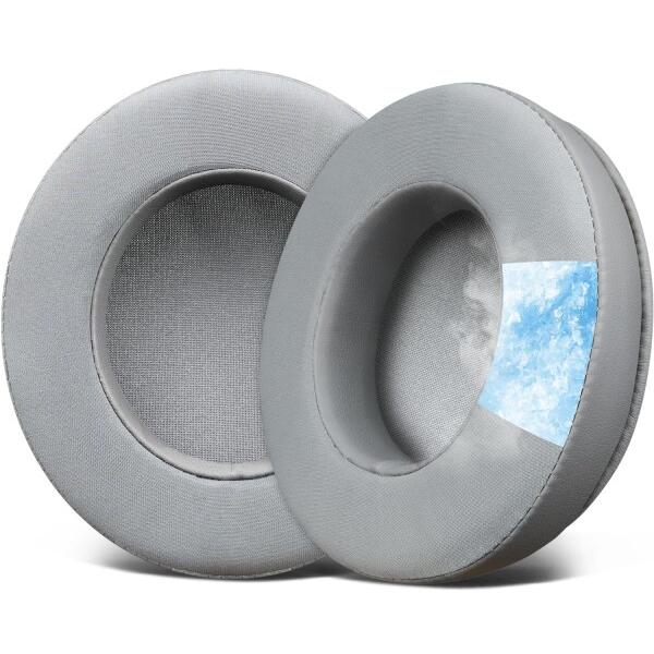 SOULWIT 冷却ジェル パッド イヤーパッド OneOdio Pro-10/Pro-30/Pro-50/Studio HiFi/Studio Pro-C Y80B/Monitor 60 用 ヘッドセット 交換 イヤークッション 高密度フ...