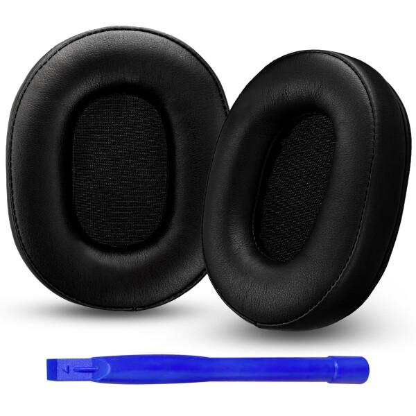 互換交換用イヤーパッド - Audio-Technica ATH-MSR7 / M50X / M40X、Sony MDR-CD900ST / MDR-V6 / MDR-7506、HyperX Cloud、SteelSeries Arctis...