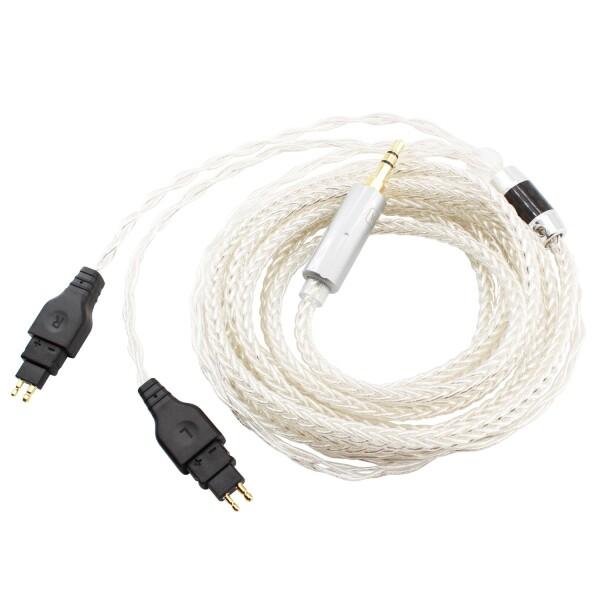 Youkamoo交換用オーディオアップグレードケーブル 互換性 Compatible for Sennheiser HD650 HD600 HD580 HD660S HD660S2 HD58X Massdrop HD6XX 銀メッキ銅ケーブ...