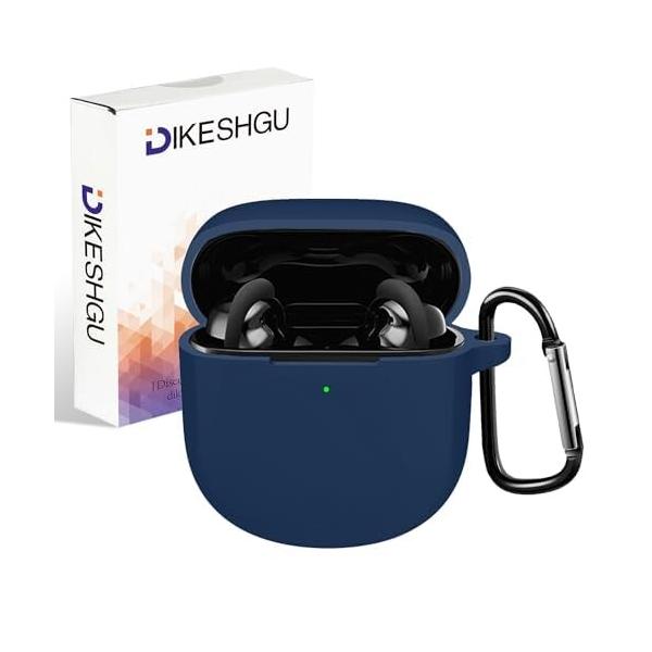 DIKESHGU for Bose QuietComfort Ultra Earbudsケースシリコン素材 保護カバー 防水 キズ防止 Bose QuietComfort Earbuds II 保護ケース 落下防止 耐衝撃 全面保護 カラビ...