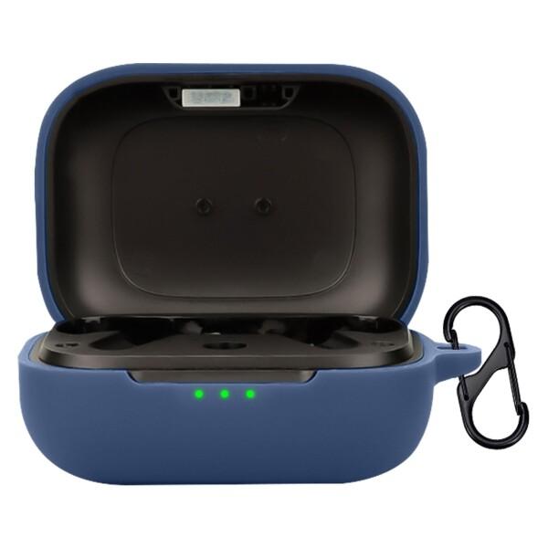 For EarFun Air Pro 4 ケース カバー Mosasa EarFun Air Pro 4 シリコン保護ケース 充電便利 全面保護 紛失防止 滑り止め 軽量 キズ防止 スリム 薄型 旅行 耐衝撃 防塵-ブルー商品コード：660...