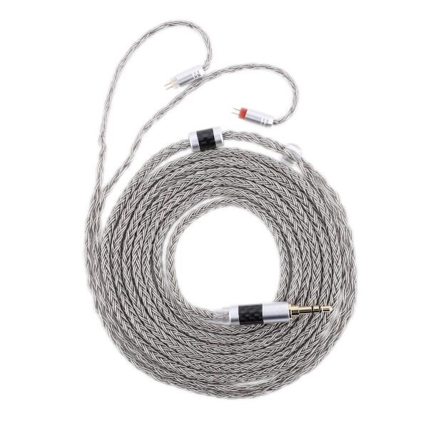 Linsoul TRIPOWIN Zonie 32AWG 16芯銀メッキケーブル SPCイヤホン、アップグレードされた音楽体験のための多様なオプション 2メートル長さ コストパフォーマンスにIEM (0.78mm2pin)商品コード：660...