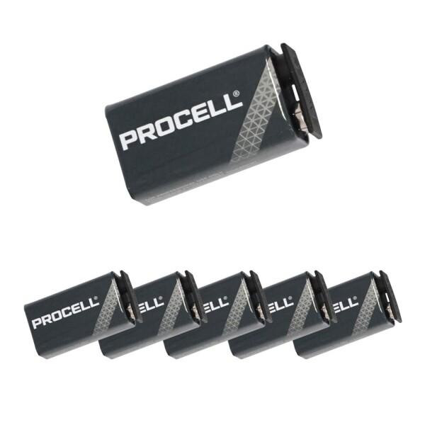 Duracell Procell PRO-9V 9V形 アルカリ乾電池×6個セット商品コード：66079777235ギター、ベースのプリアンプやエフェクターに最適な高品質アルカリ電池。