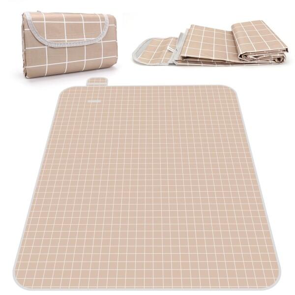 レジャーシート 厚手 ピクニックマット LangRay 大判 3人-4人用 断熱 裏面防水 花見 運動会 遠足 アウトドア クッション (コーヒー色)商品コード：66079777953型番：B-LTKJP0137サイズ：150 x 200 ...