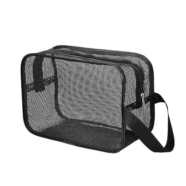 FineGood スパバッグ サウナ スパバッグ 温泉バッグ メッシュバッグ サウナバック 銭湯 サウナグッズ 浴室 温泉 サウナ お風呂 プール ジム キャンプ 旅行 軽量 通気 速乾 大容量 (25*11*16cm) ?商品コード：66...