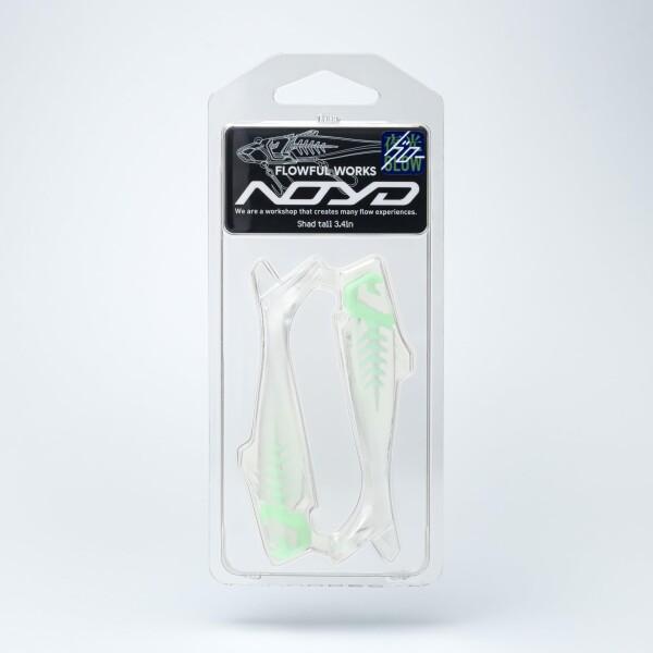 NOYD(ノイド) Spare Worm 2P スペアワーム２個入り NOYD専用交換ワーム (S010 グローボーン)商品コード：66079782948サイズ：3.4inchカラー：S010　グローボーンNOYD [ノイド] Spare ...