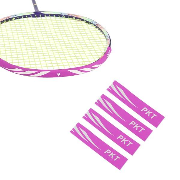 RENEWREVITAL ガードテープ ラケット 保護テープ テニス バドミントン ヘッドガード エッジガード 25x1.7cm カーブ保護 ラケット用 4個 紫商品コード：66079789861型番：renewa000357250718j...