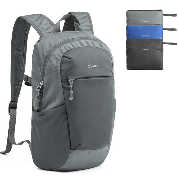 (G4Free) Packable Hiking Backpack 20L Lightweight Foldable Travel Daypack with Thickened Back Panel for Men Women商品コード：6...