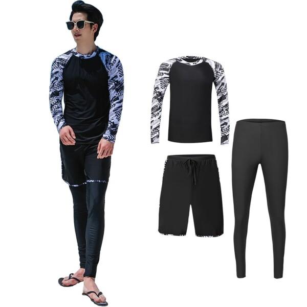 (Candy Kiosk) ラッシュガード メンズ レディース 水着 上下セット 長袖 前開き フィットネス ビーチ 水泳 温泉 UVカット 吸汗速乾 通気性 水陸両用 男女兼用商品コード：66079912672型番：Candy-Kiosk...