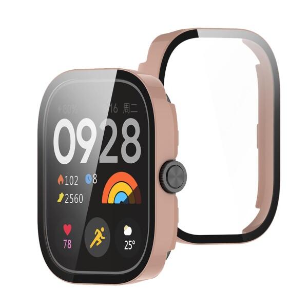 BUITFOU For シャオミ Redmi Watch 4 カバー Redmi Watch 4 ケース 超薄型 PC+ガラス素材 一体型 ファーウェイ xiaomi(シャオミ)Redmi Watch 4 ケース対応 全面保護 超薄型 装着...